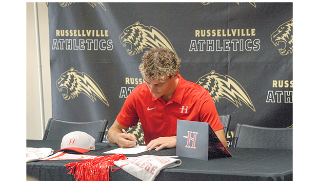 Russellville baseball athlete signs with Huntingdon College - Franklin ...